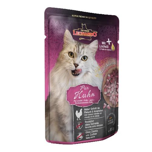 Leonardo Puro Chicken (Sachets) - 16 x 85 gr.